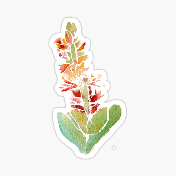 "blooming hyacinth" Sticker by rysunki-malunki | Redbubble