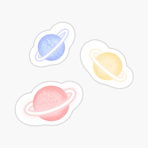 "Planets" Sticker for Sale by CreativeCandy | Redbubble