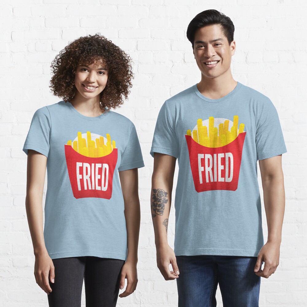 "FRIED" T-shirt for Sale by EdsTshirts | Redbubble | roller t-shirts ...