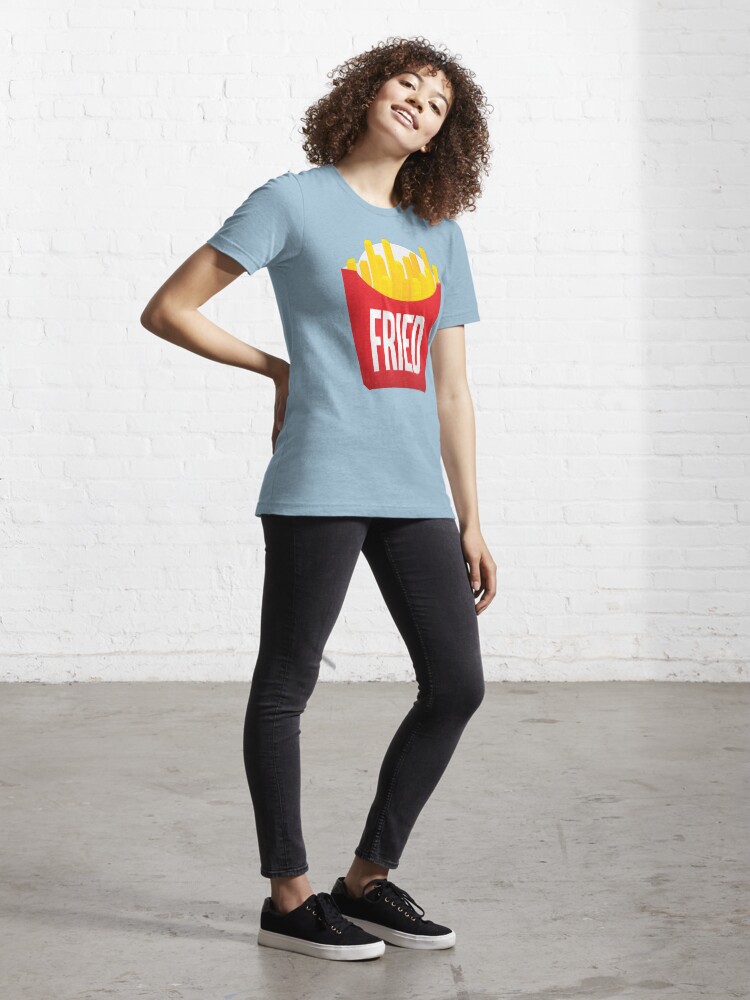 "FRIED" T-shirt for Sale by EdsTshirts | Redbubble | roller t-shirts ...