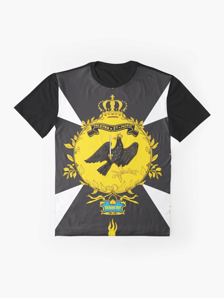 "Napoleonic Prussian flag "Colberg 1807"" T-shirt by SimonBauwelinck ...