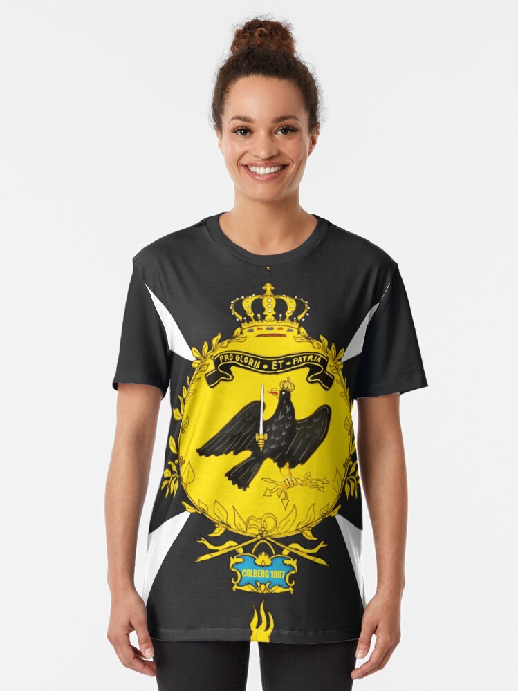 "Napoleonic Prussian flag "Colberg 1807"" T-shirt by SimonBauwelinck ...