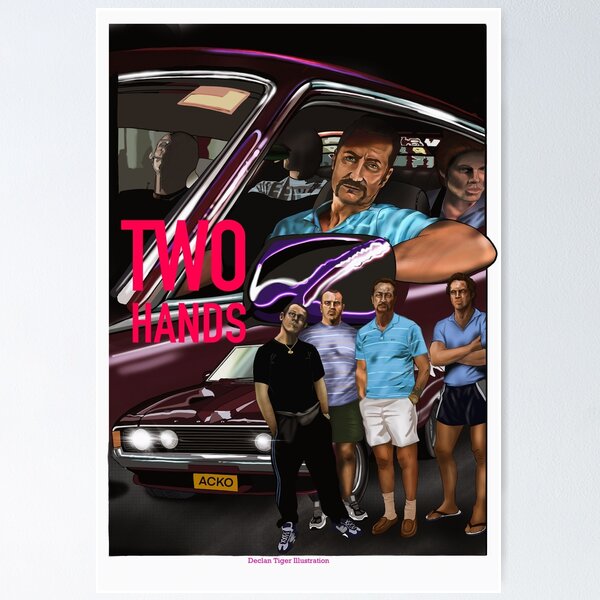 "TWO HANDS" Poster for Sale by Declan TIGER | Redbubble