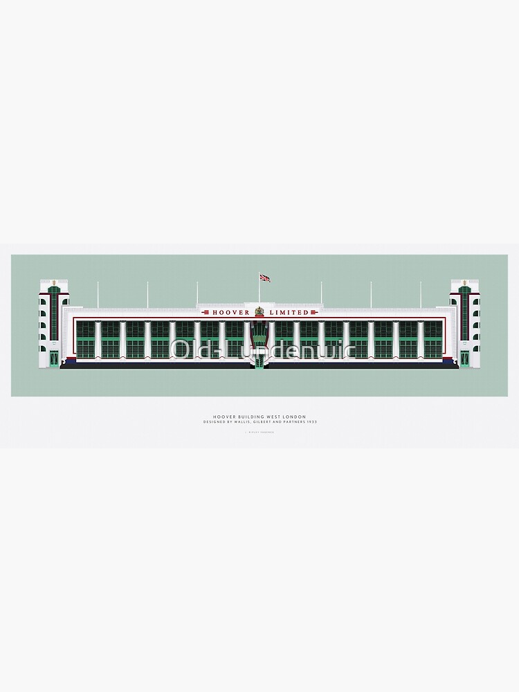 "Hoover Building London" Poster by Old-Lundenwic | Redbubble