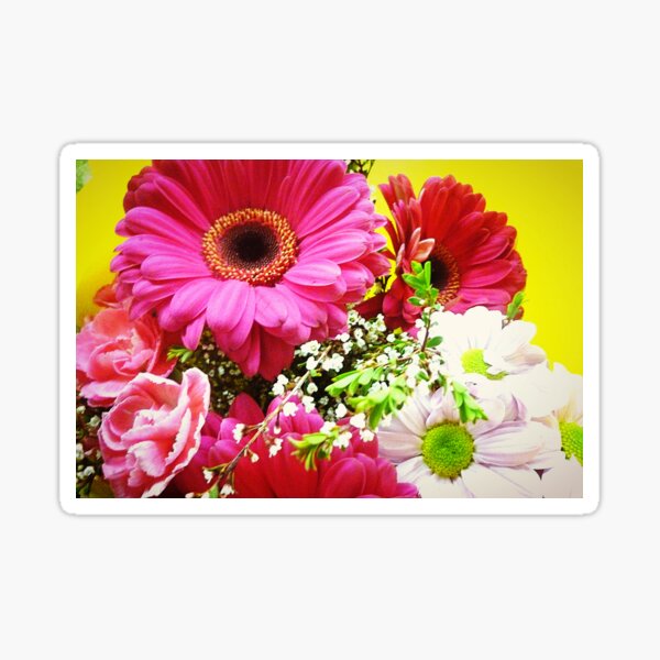 "*Bouquet from the market at the Mall*" Sticker for Sale by EdsMum ...