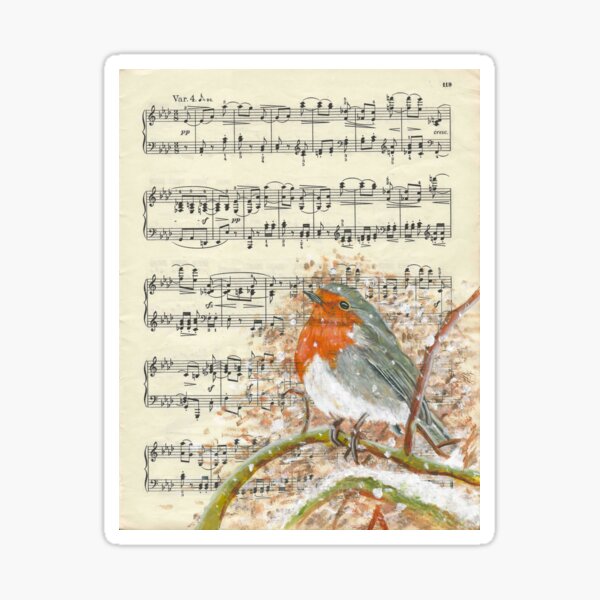 "Robin" Sticker for Sale by CharmyRaven | Redbubble