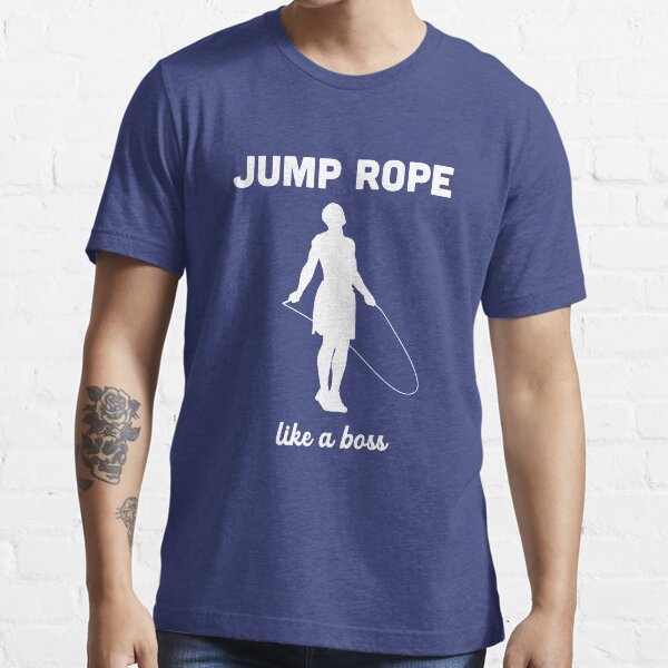 "Jump Rope Workout" T-shirt for Sale by vladocar | Redbubble | jump ...