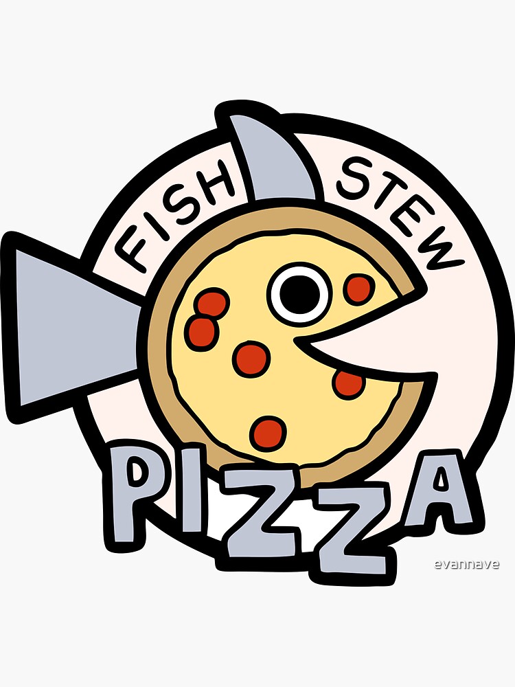 Pegatina «Logotipo de Fish Stew Pizza de Steven Universe» de evannave ...