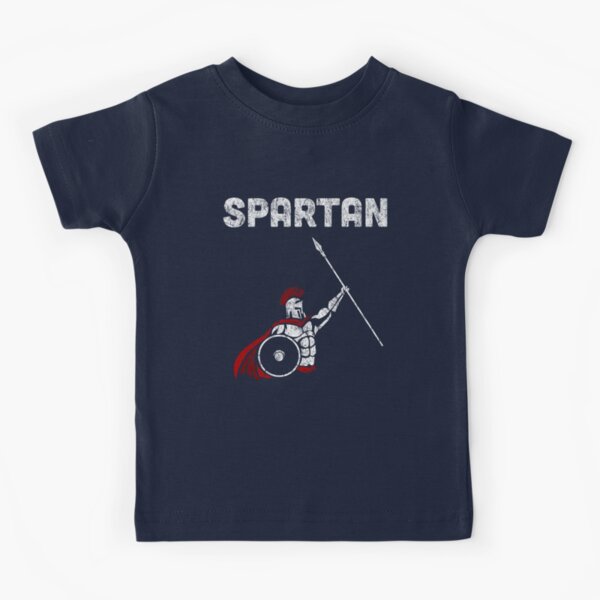 "Spartan Warrior" Kids T-Shirt for Sale by vladocar | Redbubble