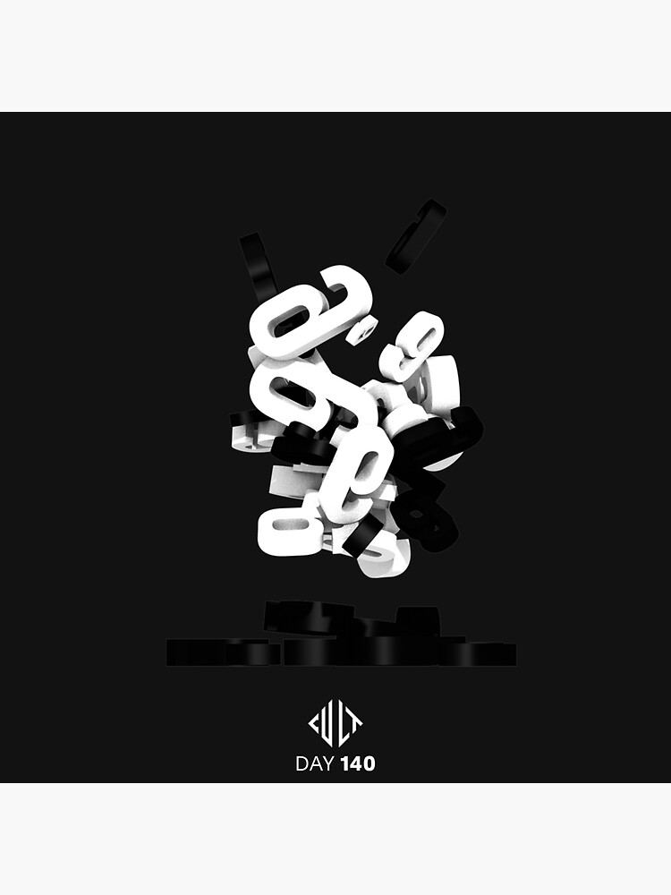 "1PAD - Day 140" Sticker by CultOfRozen | Redbubble