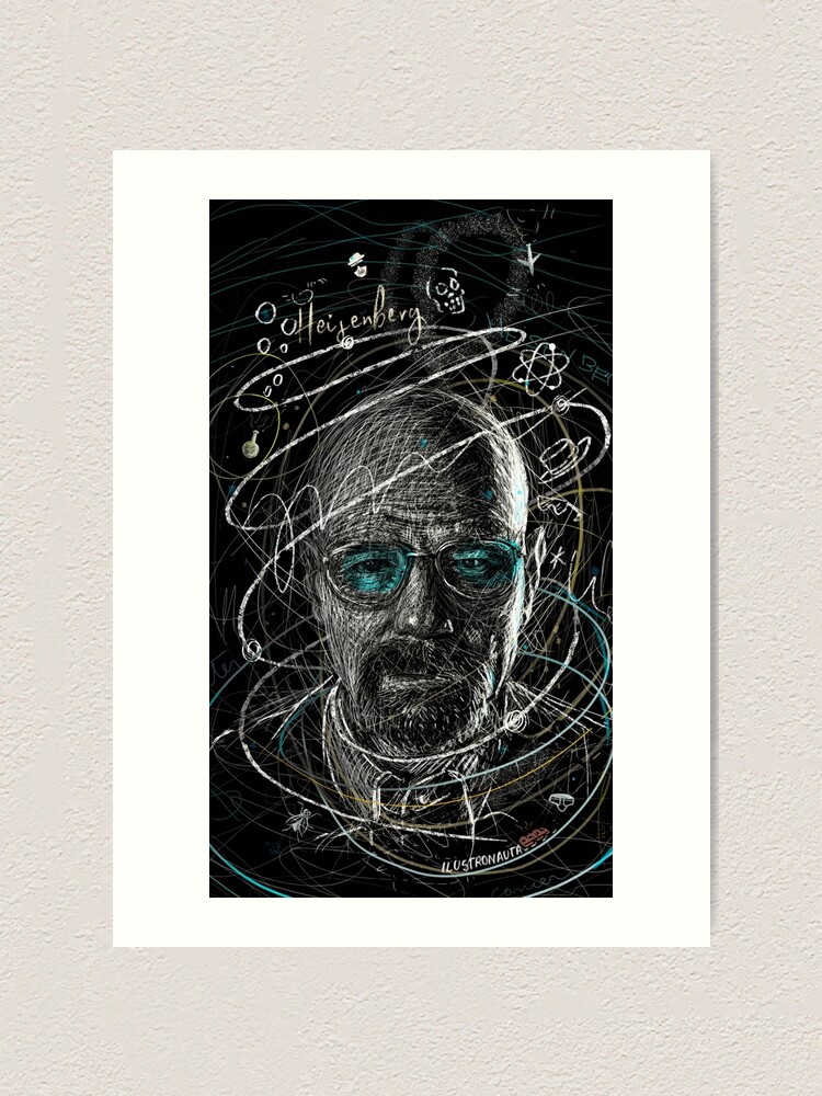 "breaking face" Art Print for Sale by Ilustronauta | Redbubble