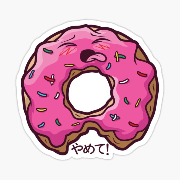 "Stop it!" Sticker for Sale by janlangpoako | Redbubble