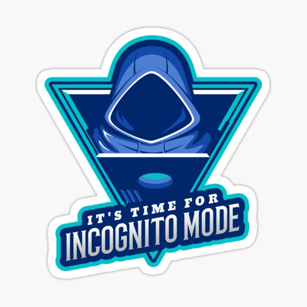 "Incognito Mode" Sticker for Sale by sam1special | Redbubble