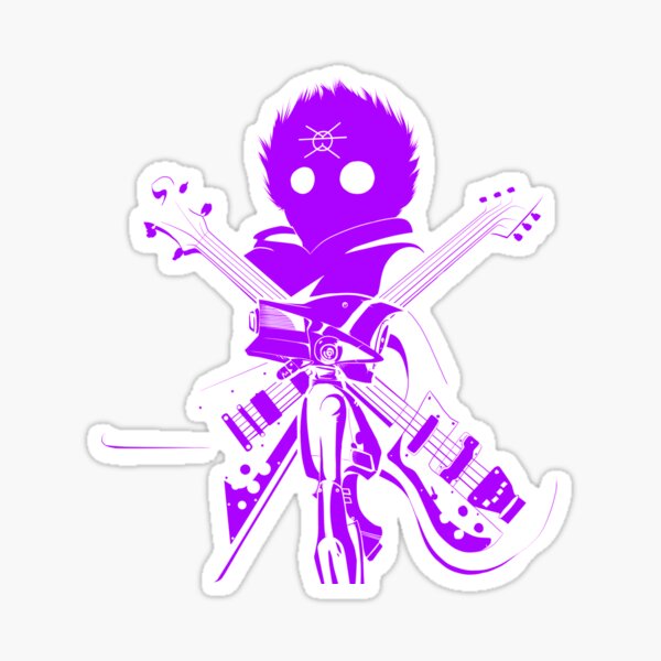 "Flcl pink" Sticker for Sale by Sianais | Redbubble