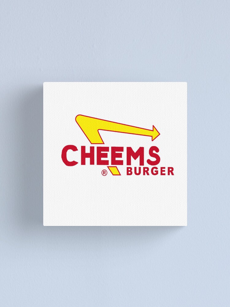 "Cheems Burger logo" Canvas Print for Sale by Nagit | Redbubble