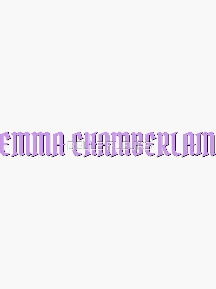 "Emma chamberlain" Sticker for Sale by sophieclare | Redbubble