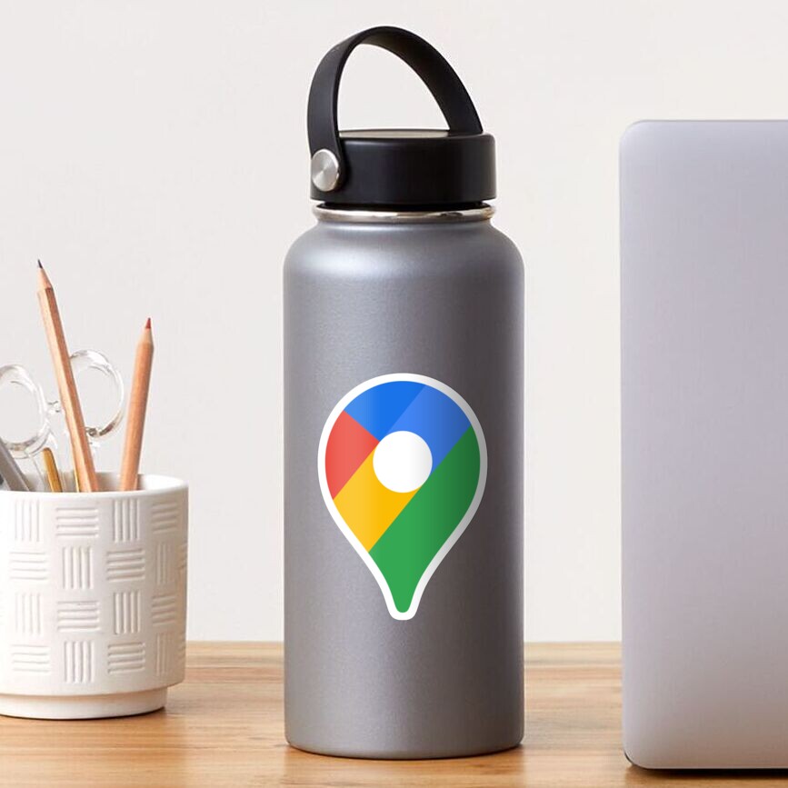 "Google Maps Icon" Sticker for Sale by Licensed | Redbubble
