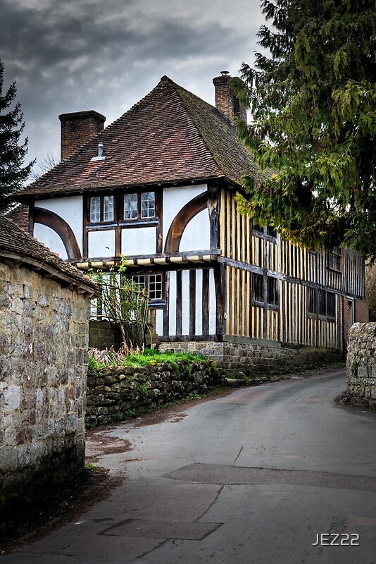 "Medieval Hall House" by JEZ22 | Redbubble