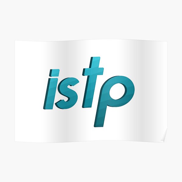 "istp mbti aesthetic" Poster for Sale by lntuitiveDesign | Redbubble