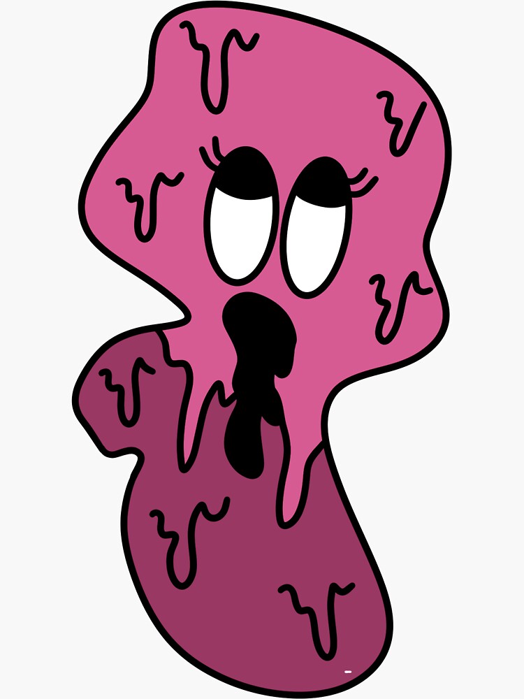 "Magenta Amoeba" Sticker for Sale by buglet911 | Redbubble