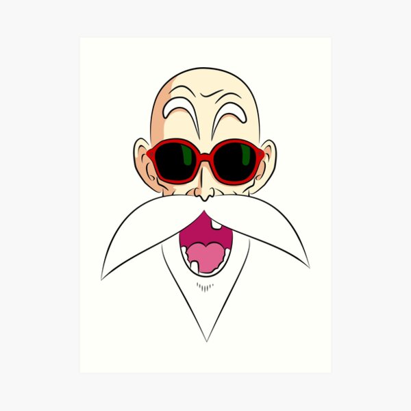 Master Roshi Art Prints | Redbubble