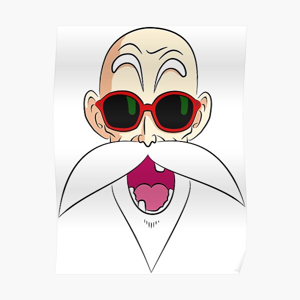 Master Roshi Posters | Redbubble