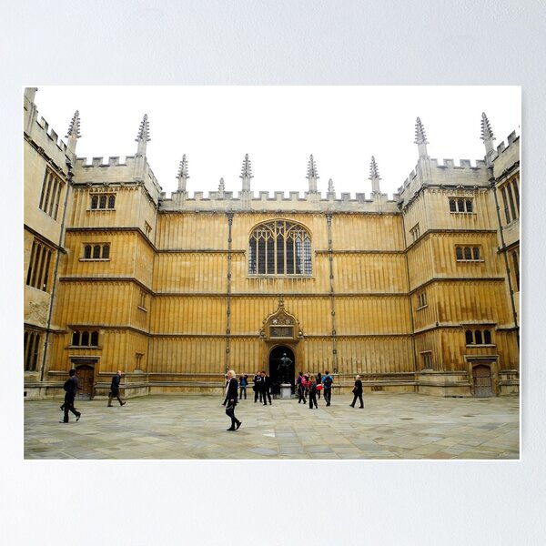 "Bodleian Library" Poster for Sale by lynchboy | Redbubble