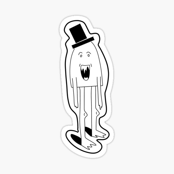 "Top Hat Sleep Demon" Sticker by buglet911 | Redbubble