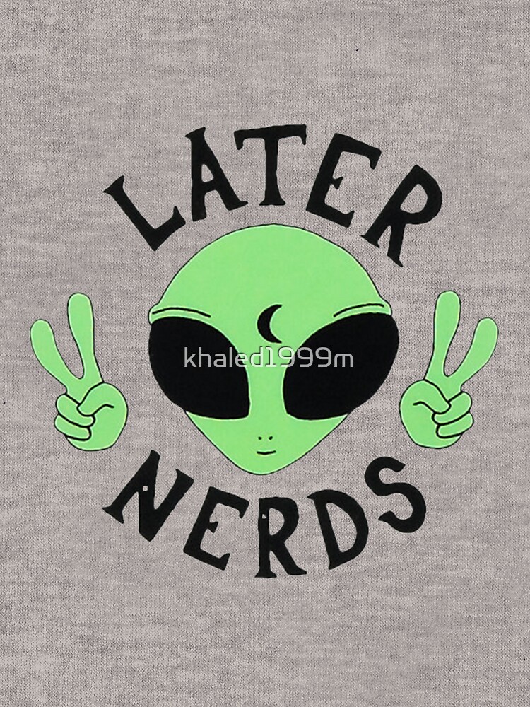 "later nerds,alienware" Lightweight Hoodie for Sale by khaled1999m ...