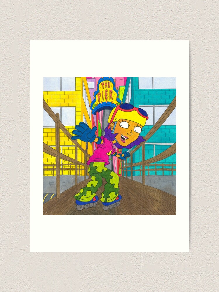 "Rocket Power Reggie Rocket Nickelodeon" Art Print by AbbysRadArt ...
