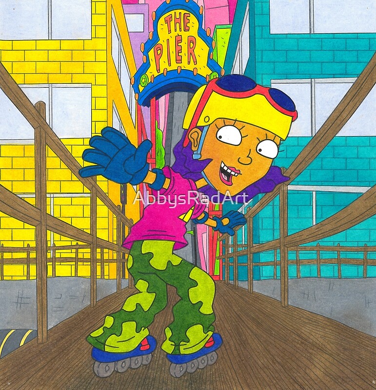 "Rocket Power Reggie Rocket Nickelodeon" by AbbysRadArt | Redbubble