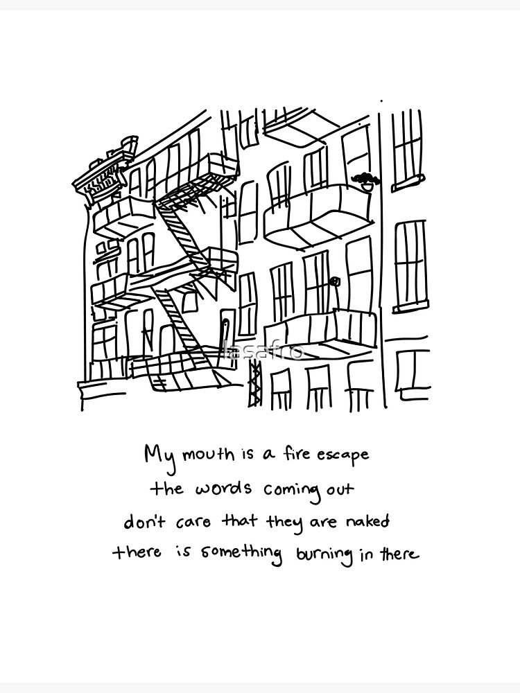 "There Is Something Burning In There" Sticker for Sale by lasafro ...