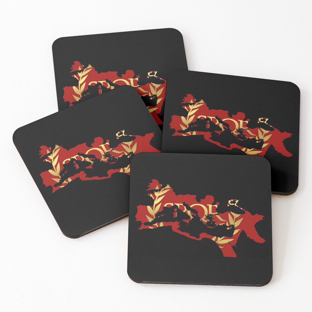 "Flag Map of the Roman Empire" Sticker for Sale by HistoryWear | Redbubble