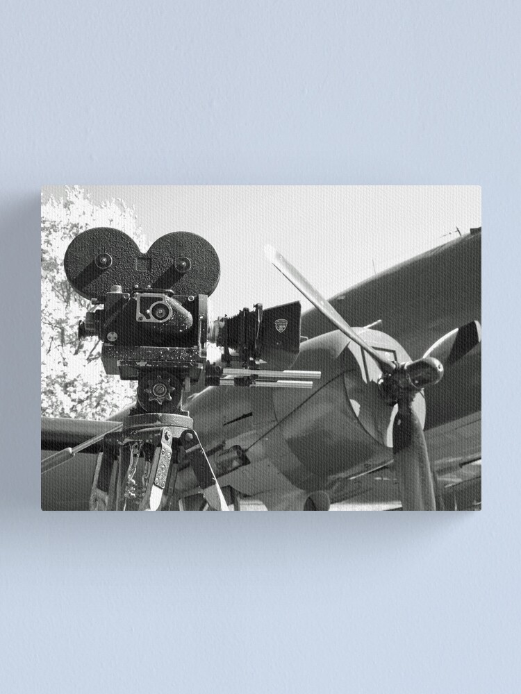 "Mitchell movie camera DC-3" Canvas Print for Sale by capney | Redbubble