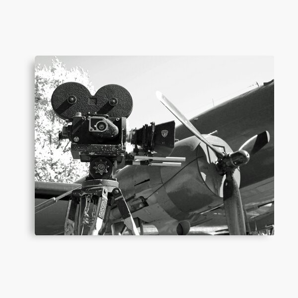 "Mitchell movie camera DC-3" Canvas Print for Sale by capney | Redbubble