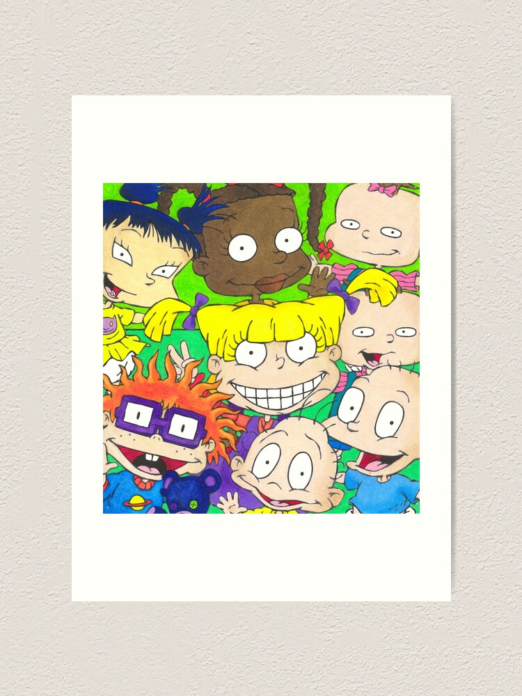 "Rugrats Group" Art Print for Sale by AbbysRadArt | Redbubble