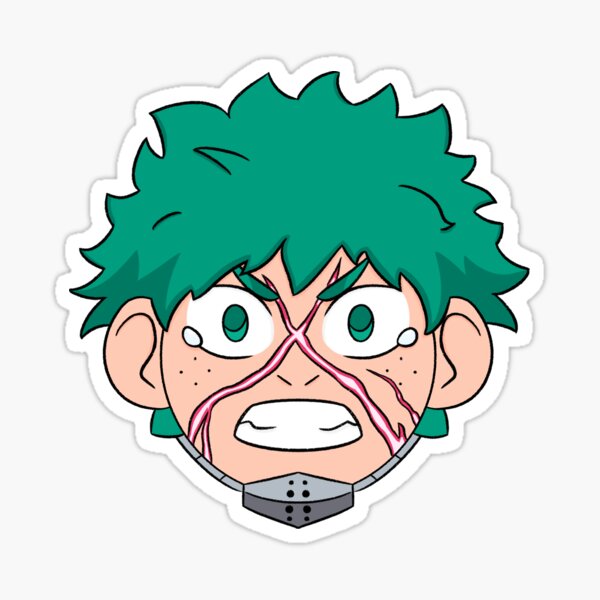 "Deku" Sticker by glutinx | Redbubble