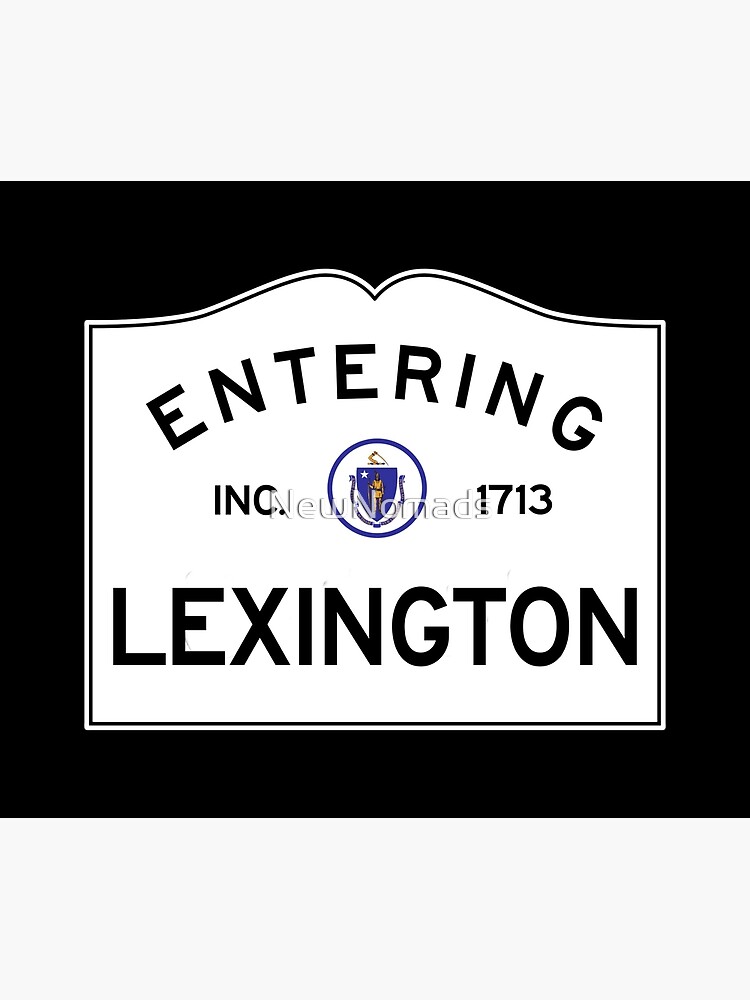 "Entering Lexington Massachusetts - Commonwealth of Massachusetts Road ...