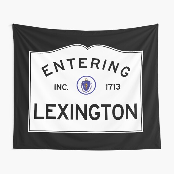 "Entering Lexington Massachusetts - Commonwealth of Massachusetts Road ...