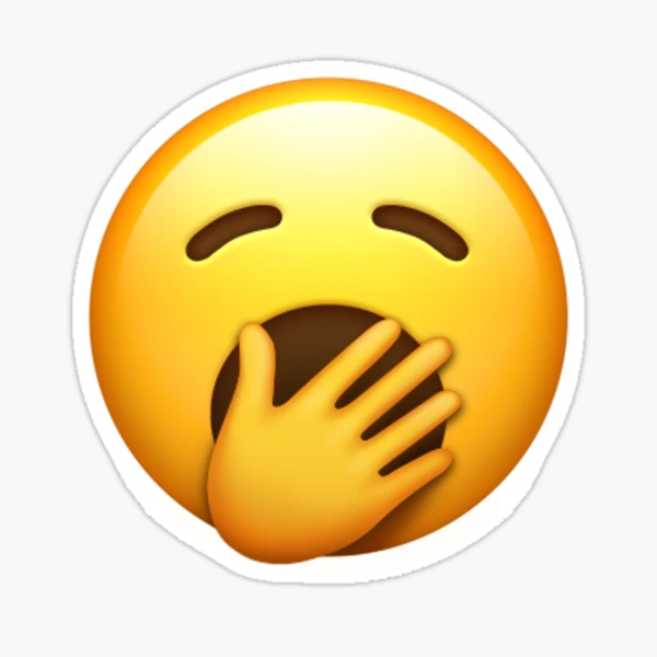 Yawning Smiley Face Free Yawning Face Emoji Icon Free Download Sign