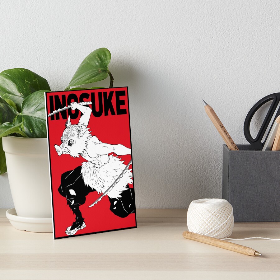 "Inosuke Demon Slayer" Art Board Print by summersamy | Redbubble