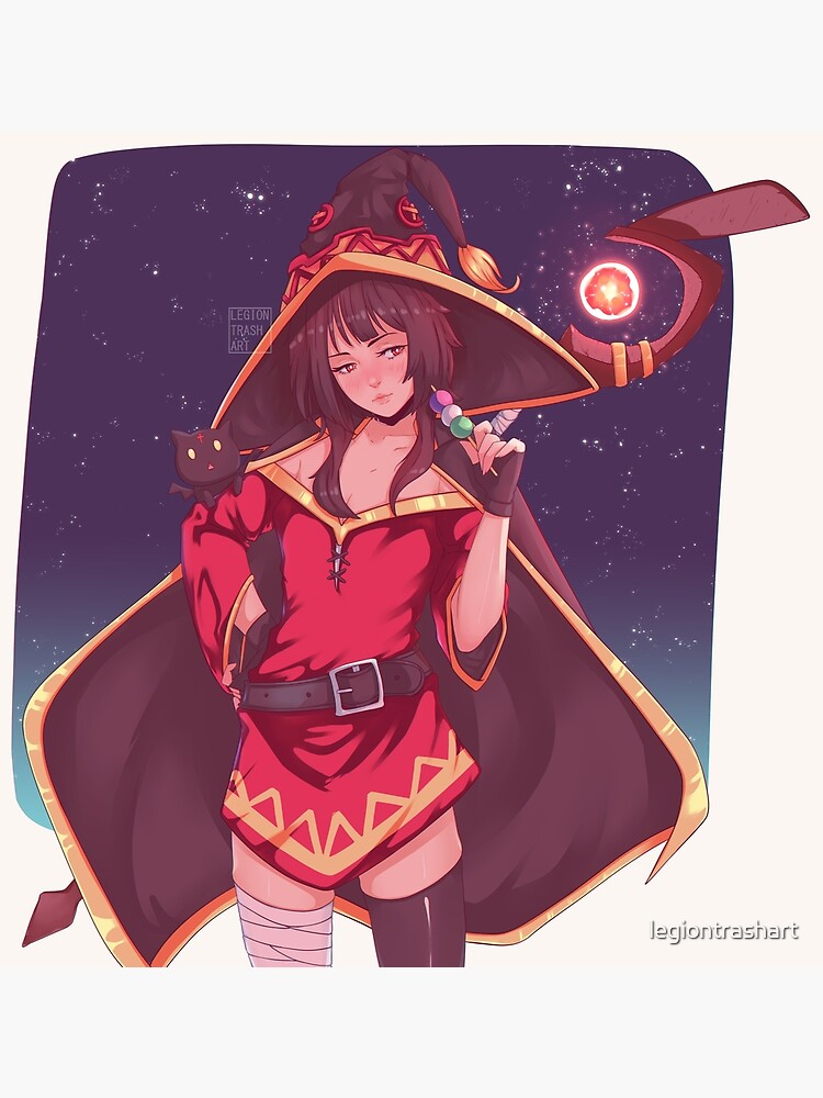 "Megumin" Poster by legiontrashart | Redbubble
