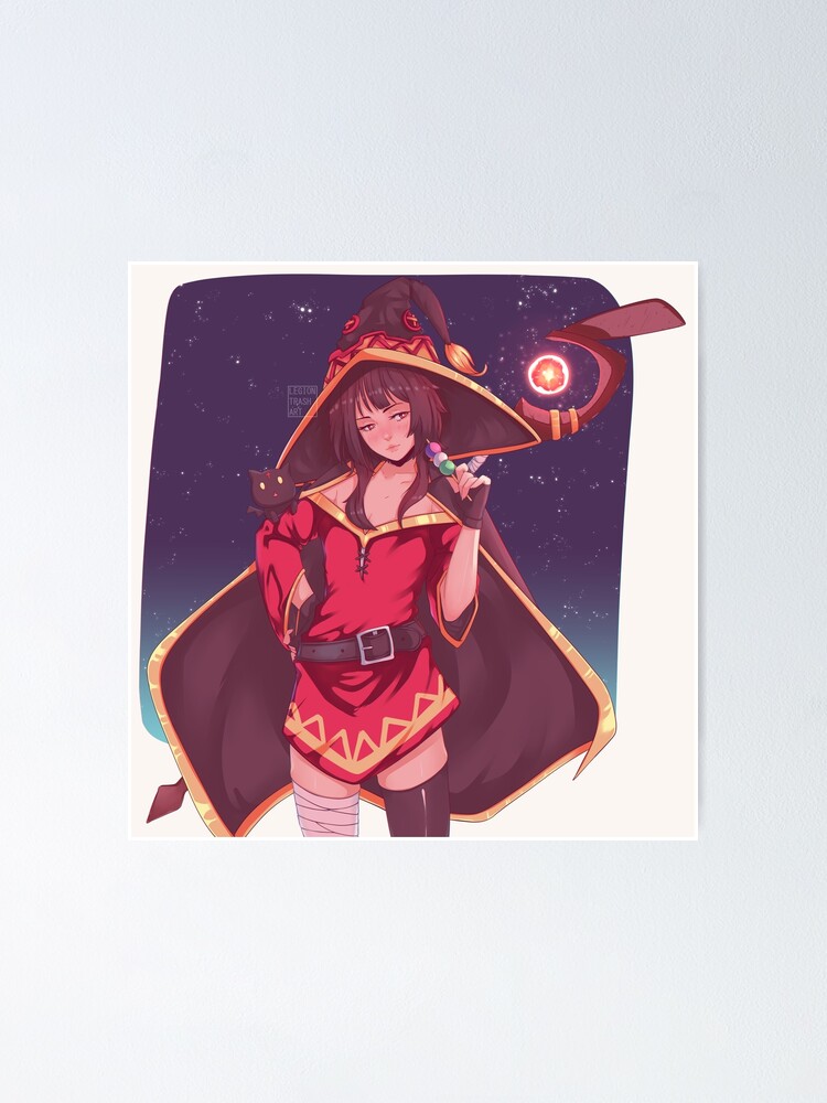 "Megumin" Poster by legiontrashart | Redbubble
