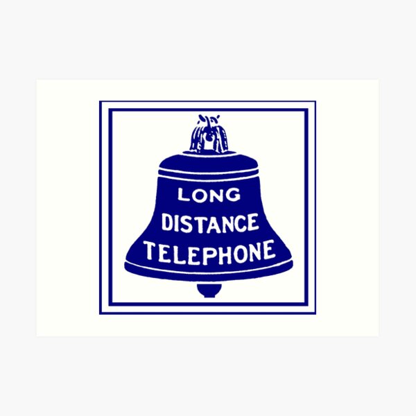 "1889 Bell System logo" Art Print by old-school-logo | Redbubble