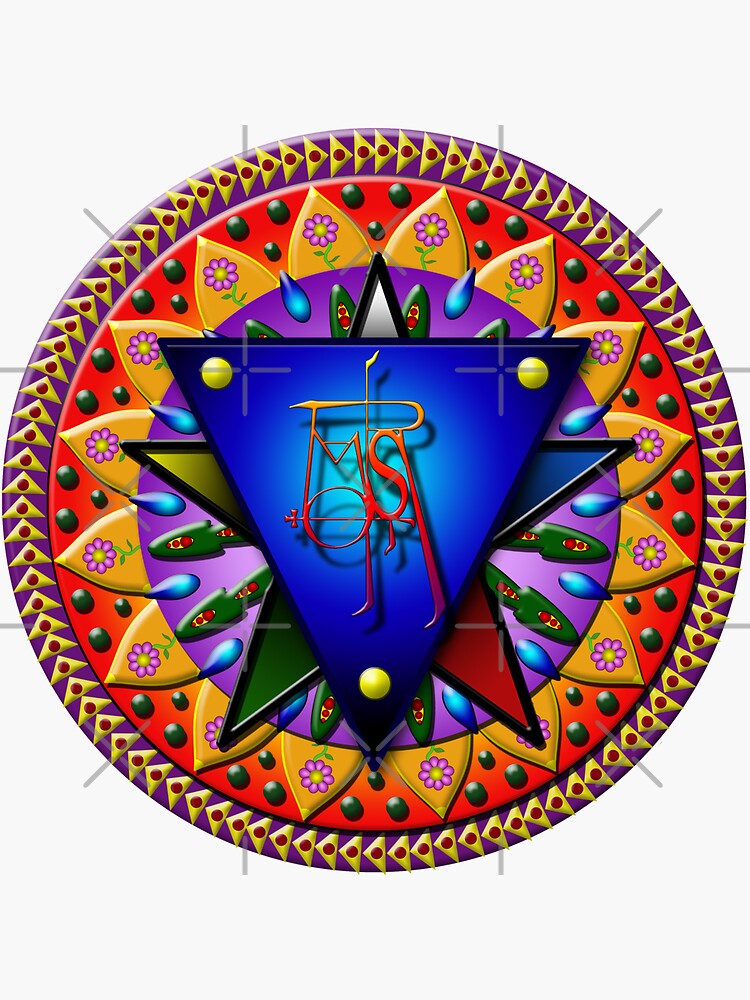 "Money Drawing Sigil" Sticker for Sale by Moonwater | Redbubble