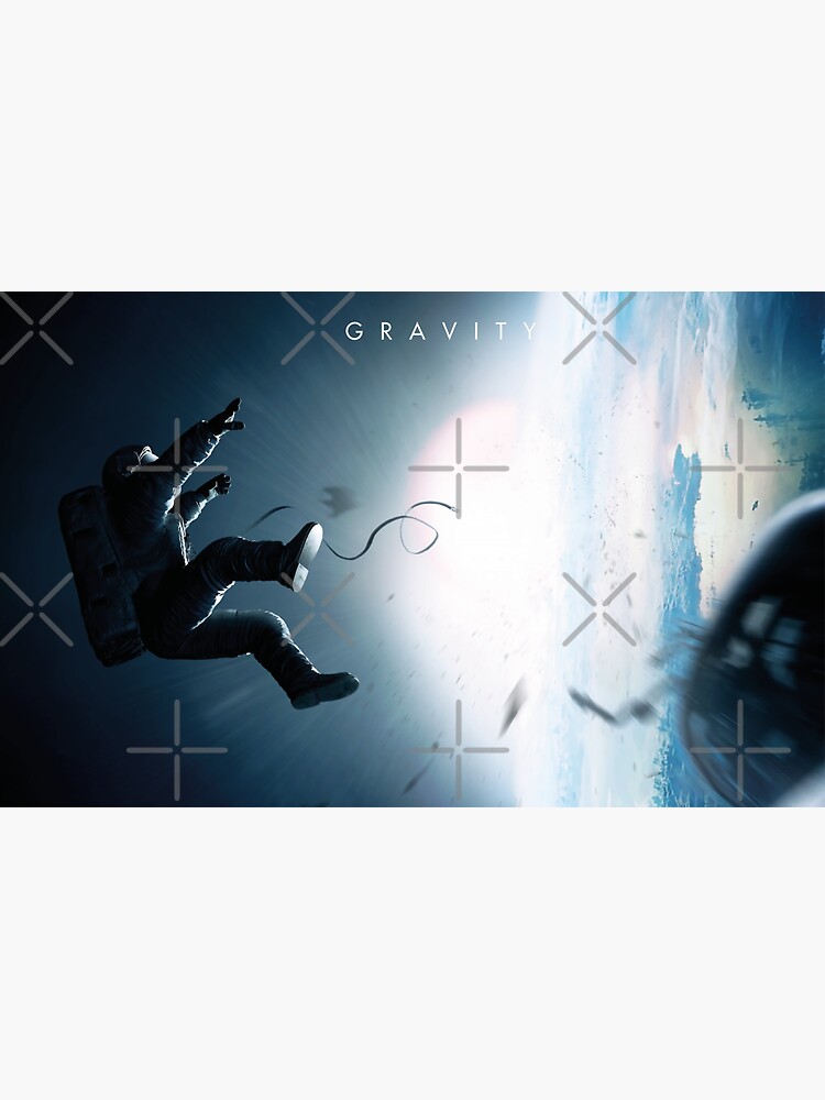 "Gravity Poster" Sticker for Sale by Pikokk | Redbubble