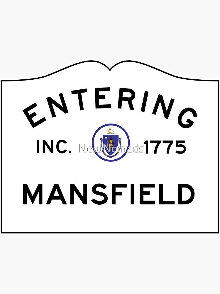 "Entering Mansfield Massachusetts - Commonwealth of Massachusetts Road ...