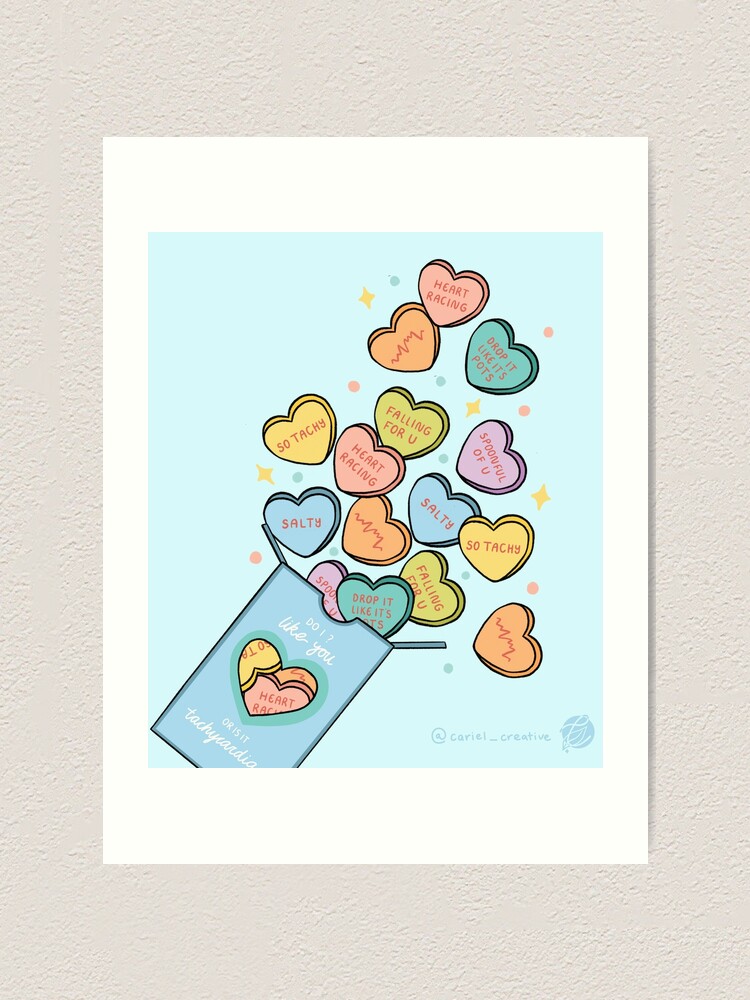 "POTSie Valentine PRINT" Art Print for Sale by CarielCreative | Redbubble