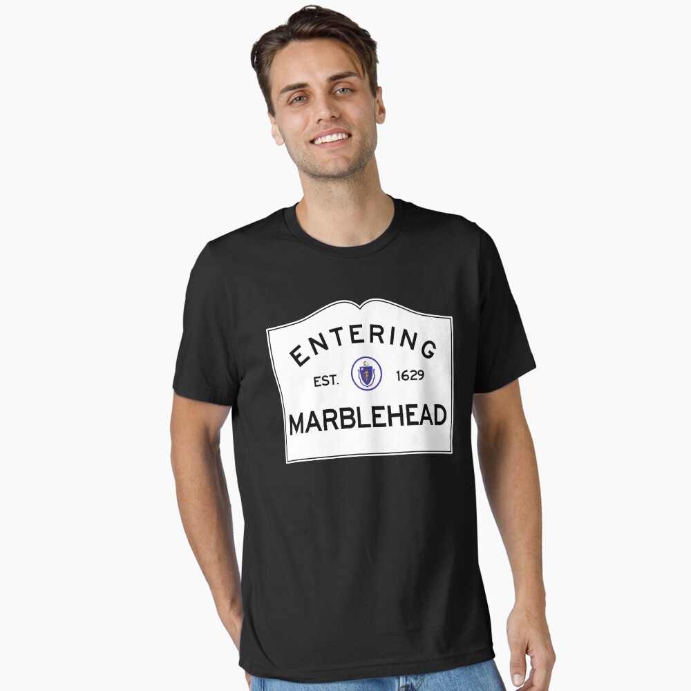 "Entering Marblehead - Commonwealth of Massachusetts Road Sign" Sticker ...