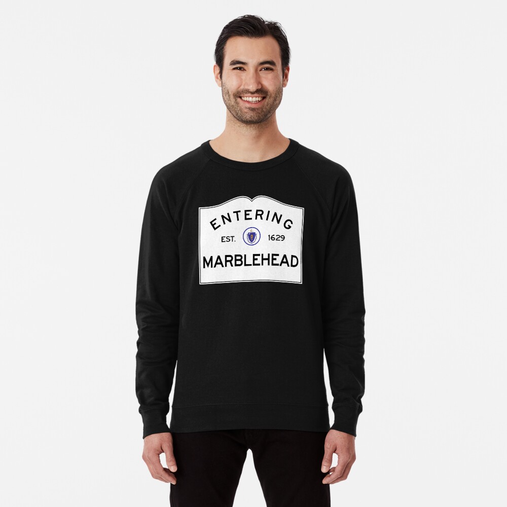 "Entering Marblehead - Commonwealth of Massachusetts Road Sign" Sticker ...